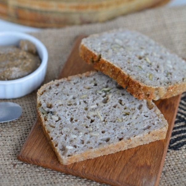 Fermented Buckwheat Bread, Video [No Starter, Gluten-Free]