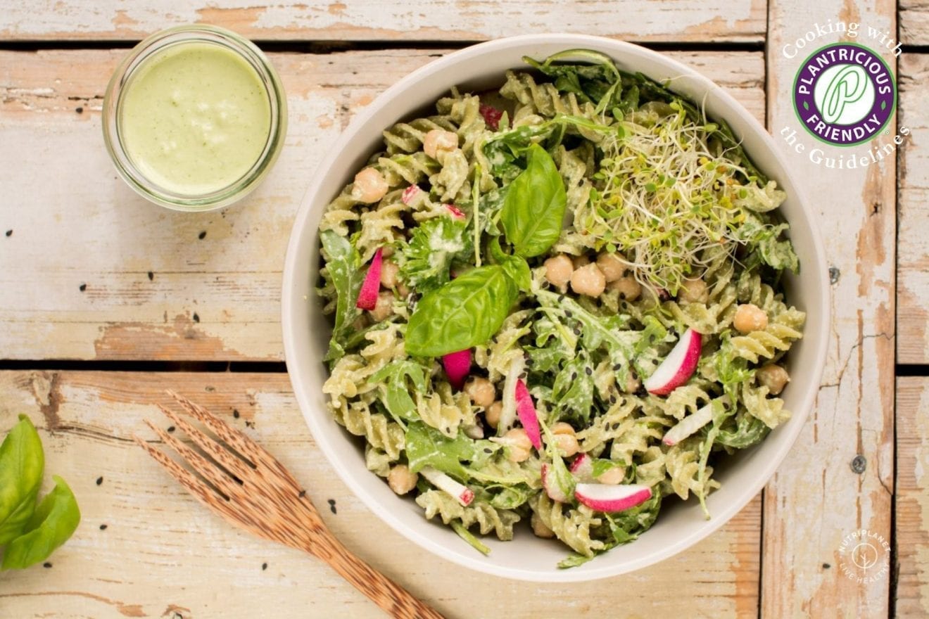 Vegan Pesto with Basil and Cashews [Oil-Free, Dairy-Free] | Nutriplanet